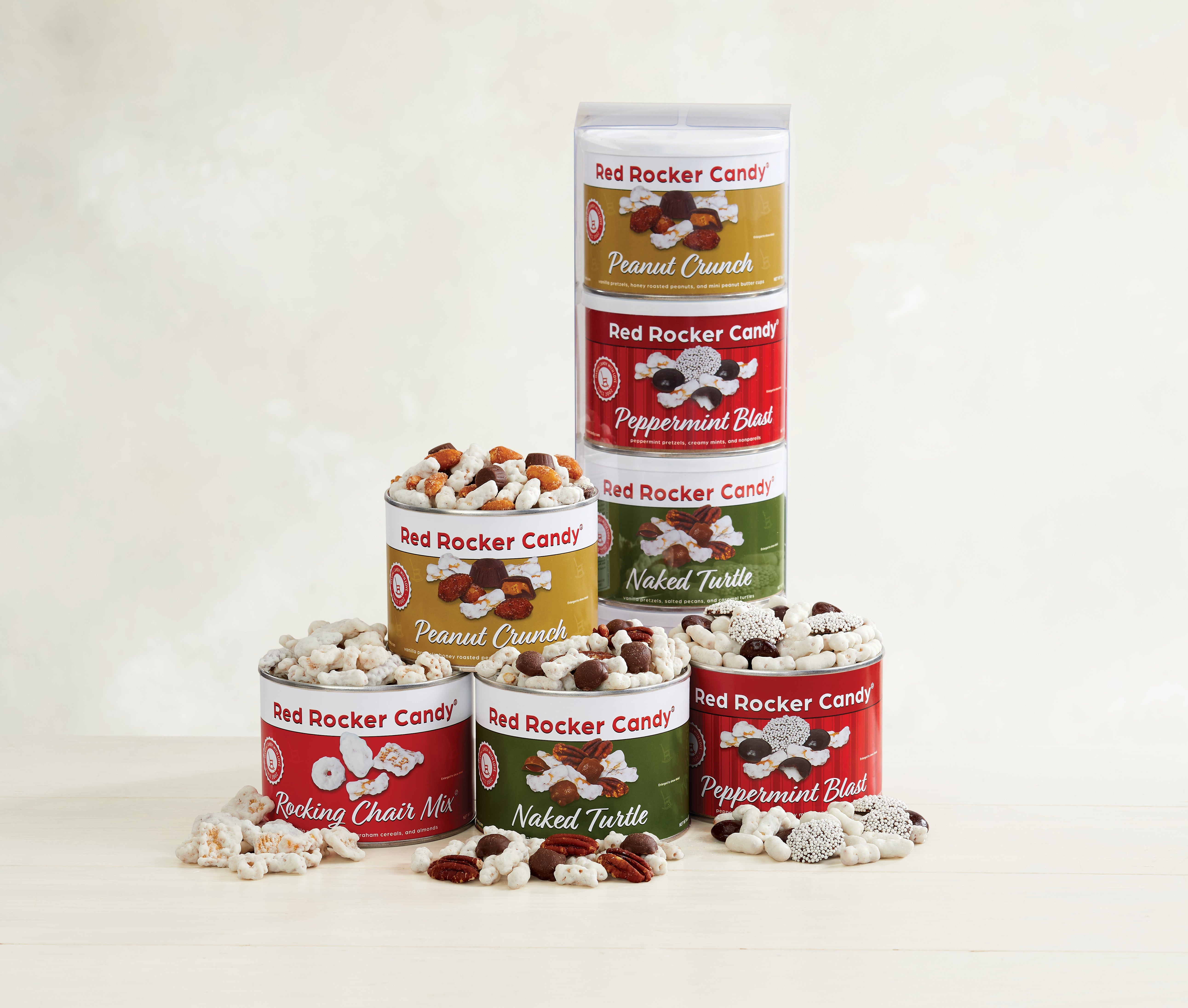 Gift Towers – Red Rocker Candy